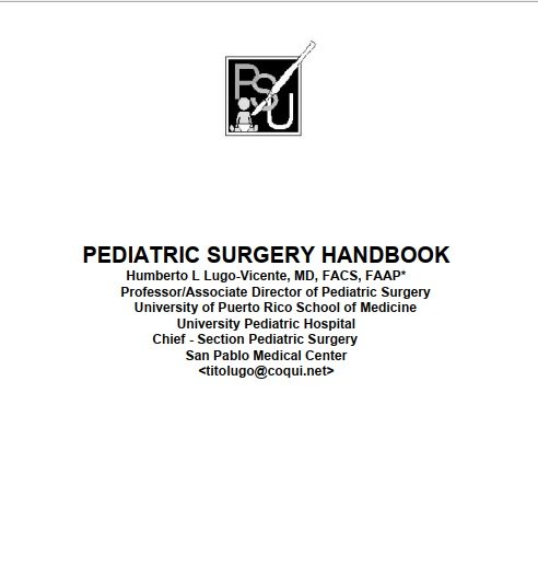 Pediatric Surgery Handbook - المكتبة الإسلامية العامة